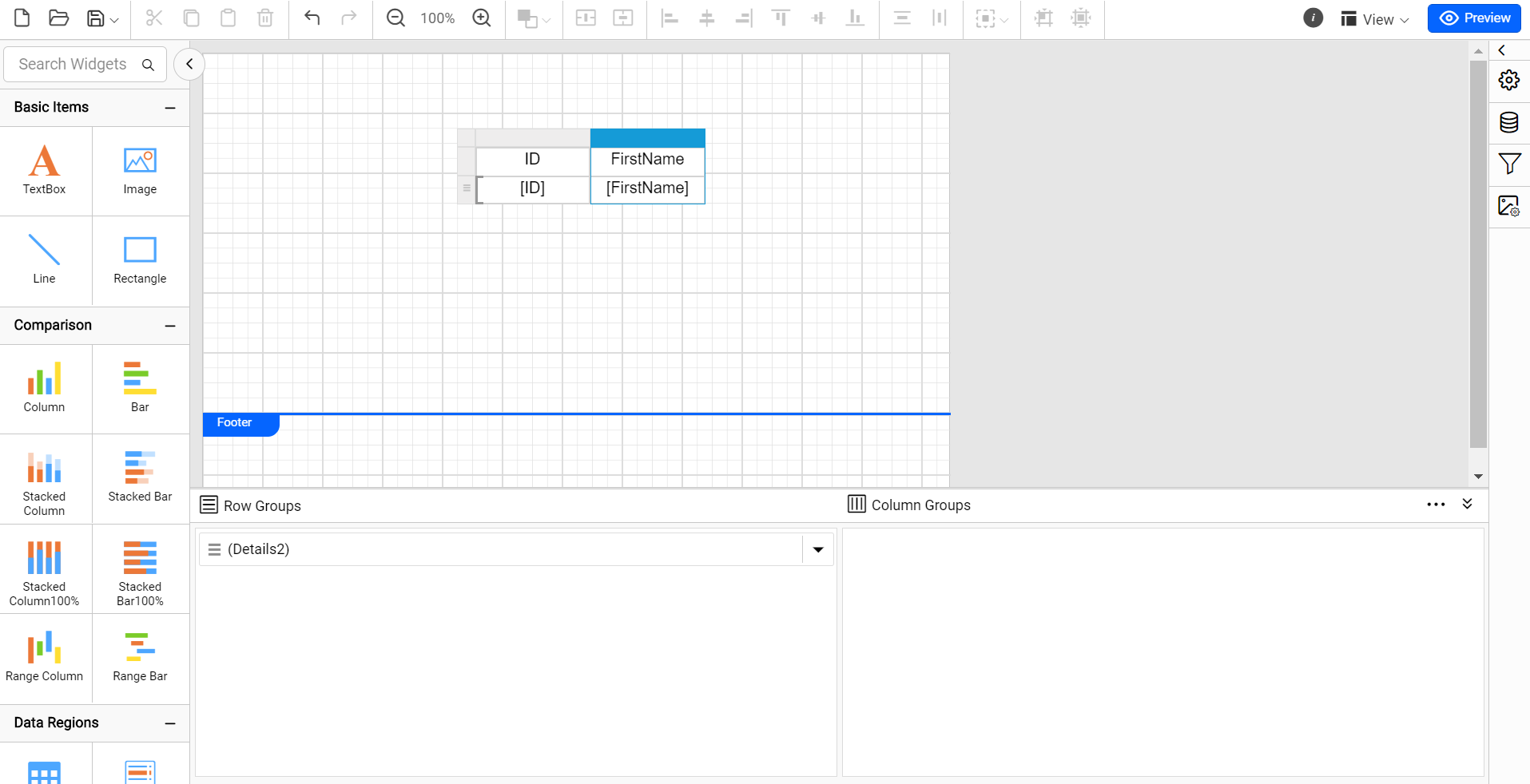 Hide The Column Or Row When The Field Value Is Empty