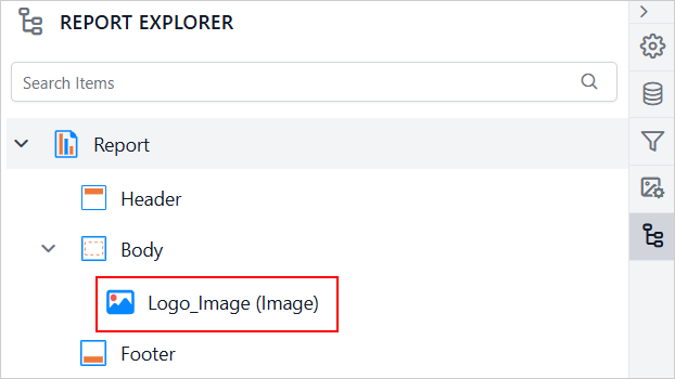 Report Explorer | Bold Reports Designer ASP.NET Core