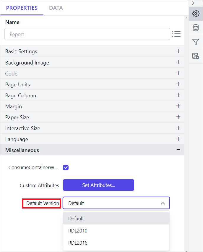Upgrade or downgrade reports | Bold Reports Blazor