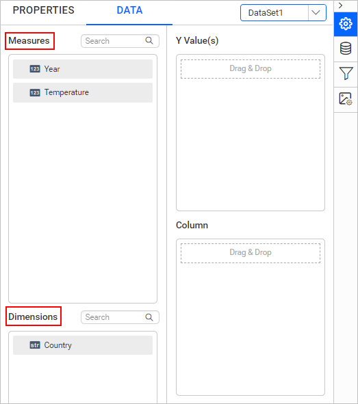 Stacked Area 100% Chart | Bold Reports ASP.NET Core