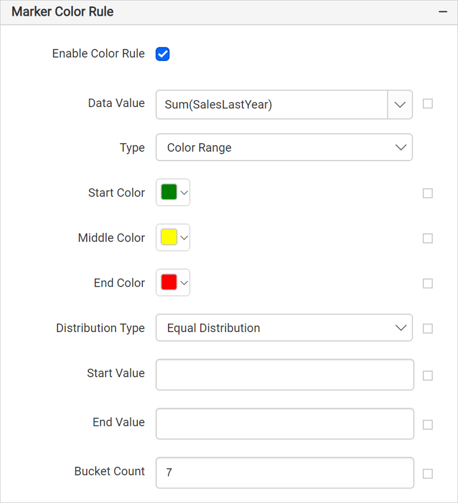 Design Map Using Marker Color Range Rule Aspnet Mvc 3275