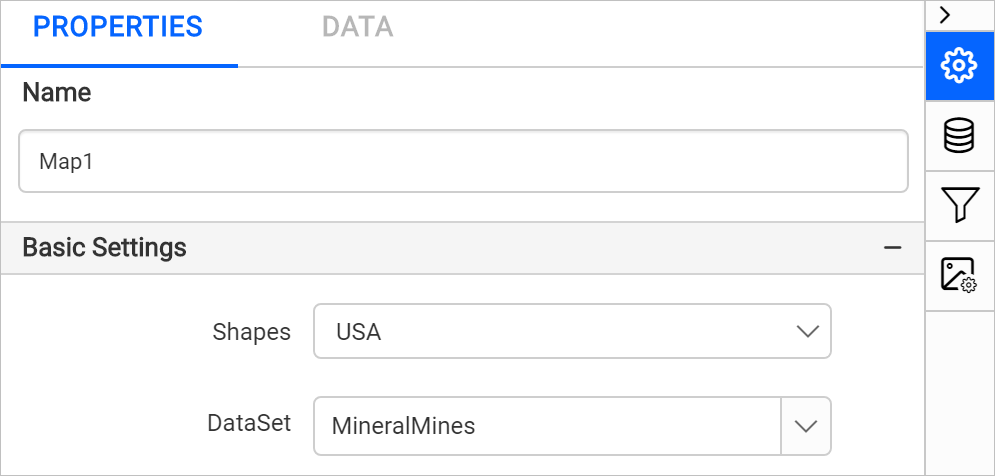 Design map using marker rule | Bold Reports ASP.NET Core