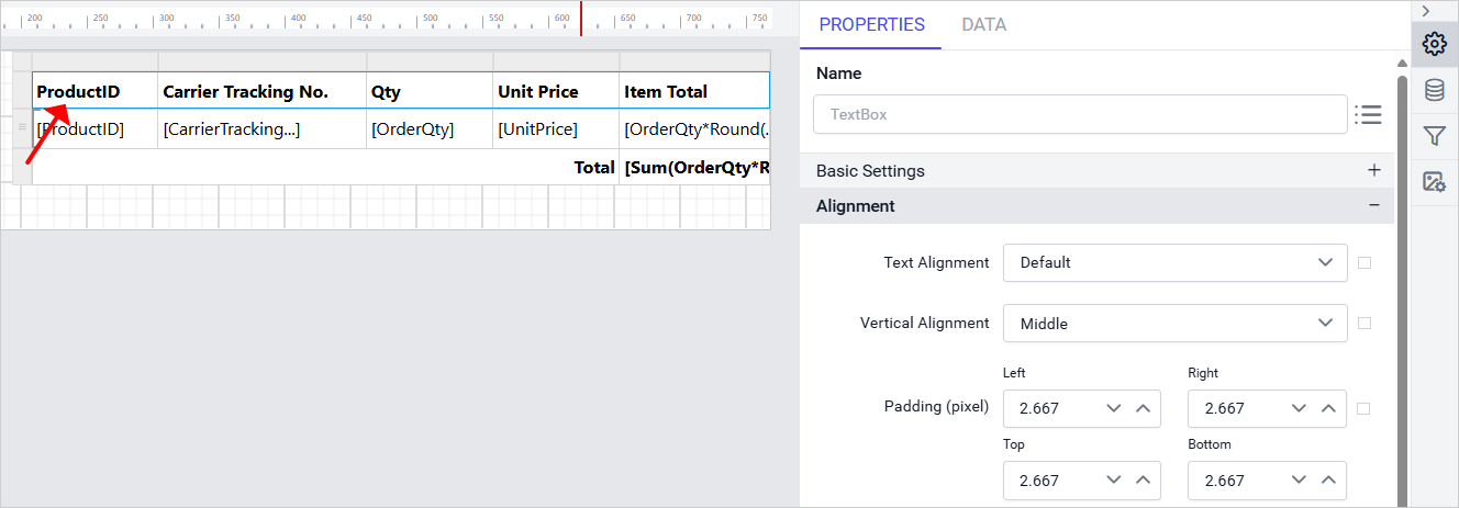 Report Item Multiselection | Bold Reports Blazor