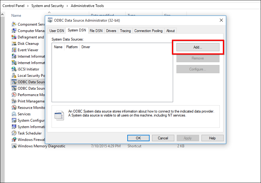How To Create DSN For MySQL Report Server Syncfusion
